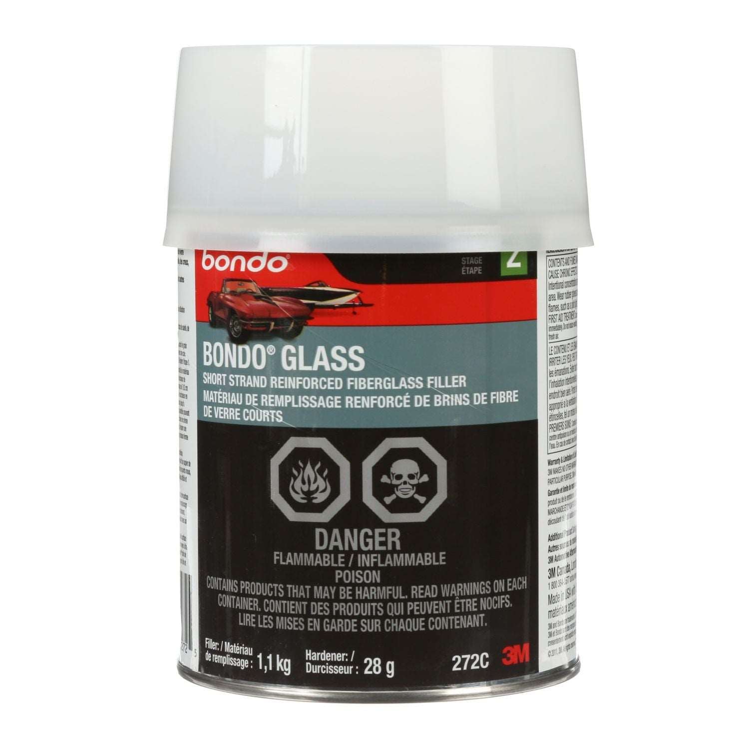 3M Bondo Glass Reinforced Filler - Noah's Marine