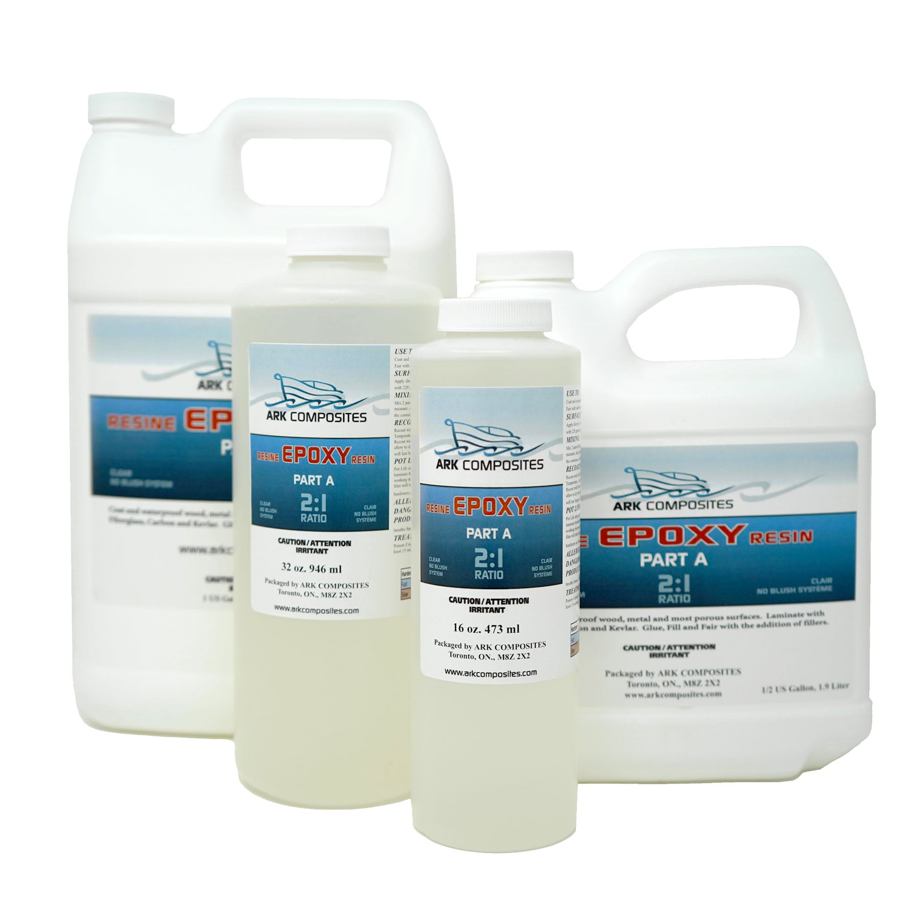Ark Composites 2:1 Epoxy Resin - Versatile and Reliable Waterproofing ...