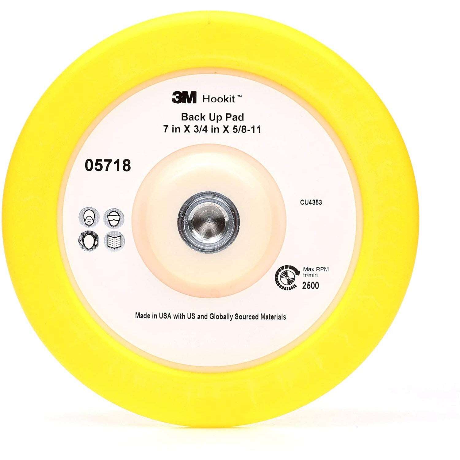 3M Hookit Back-Up Pad - Noah's Marine