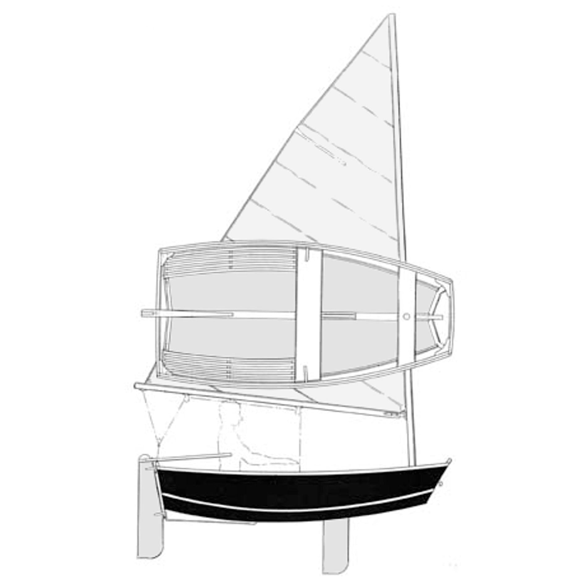 Glen-L Saboteer 10' Row/Sail Pram Plans & Pat - Noah's Marine