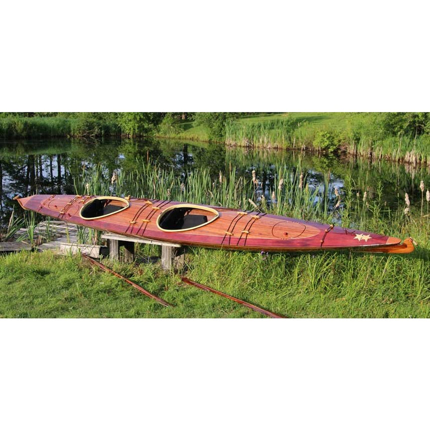 Twin Star Tandem Cedar Strip Kayak Kit - Noah's Marine