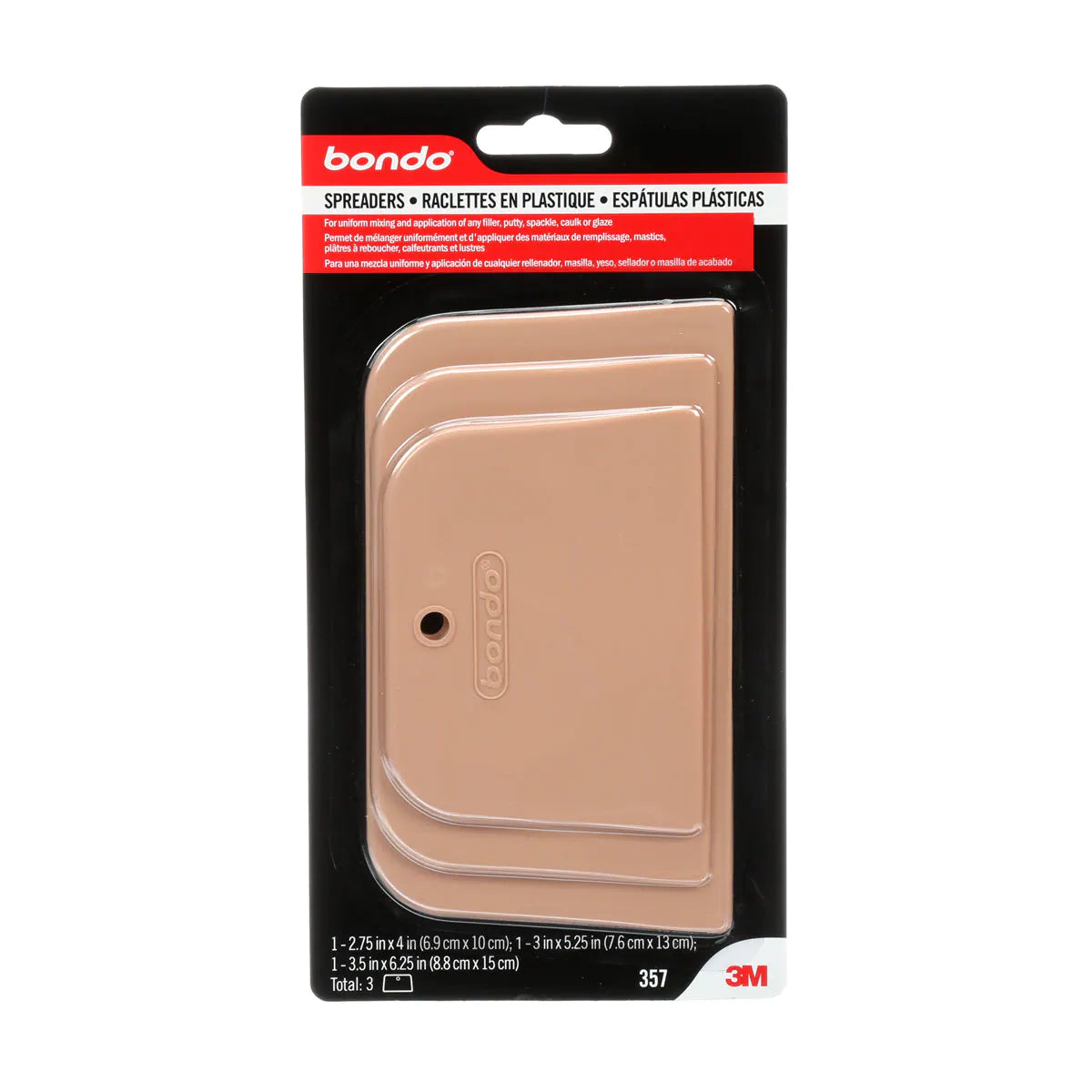 Bondo 3 Pack Spreaders #357 - Noah's Marine
