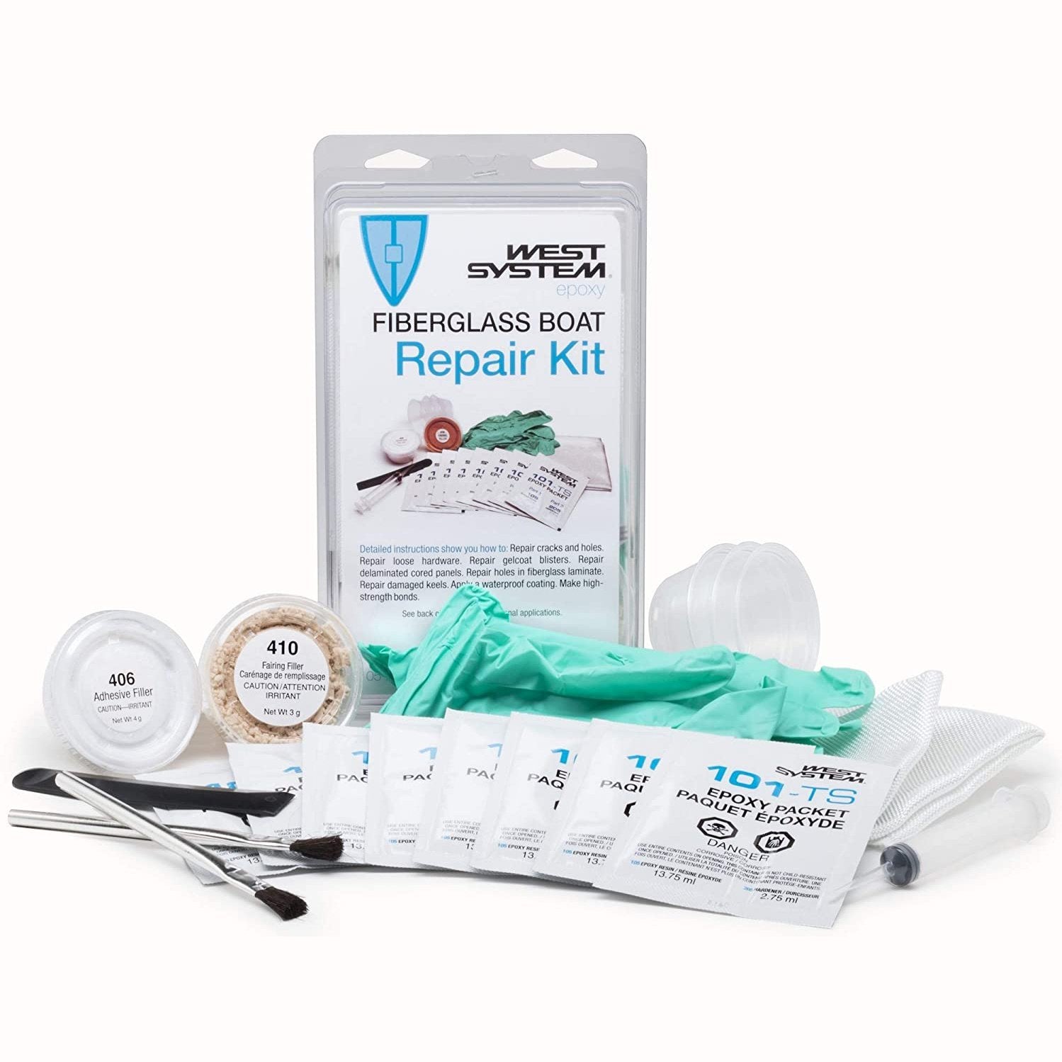 West System Fiberglass Boat Repair Kit - Noah's Marine