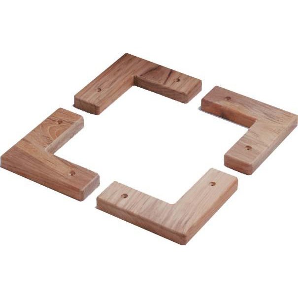 Teak Box Chocks - Noah's Marine